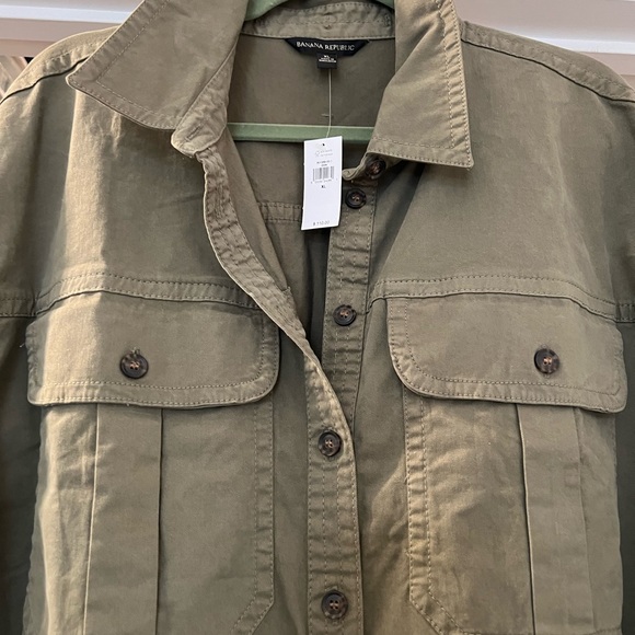 Banana Republic | Jackets & Coats | Banana Republic Military Inspired ...